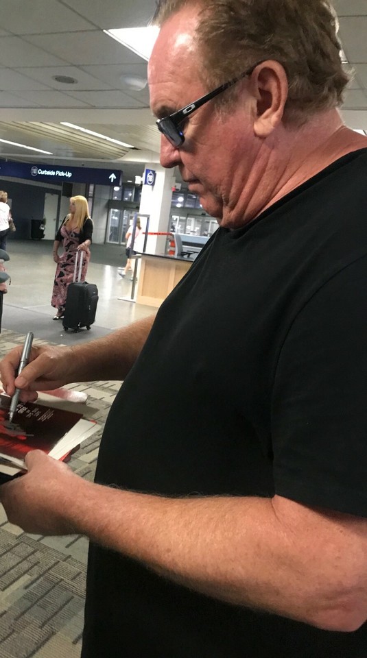 GFA Loverboy Working For the Weekend * MIKE RENO * Signed 8x10 Photo ...