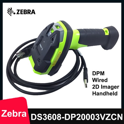 Zebra DS3608-DP20003VZCN 2D Handheld Corded Barcode Scanner Reader w ...