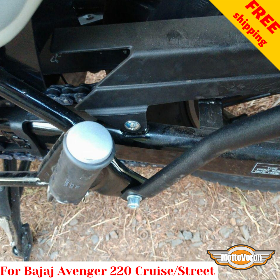 For Bajaj Avenger 220 Luggage rack system Kawasaki Avenger Pannier rack ...