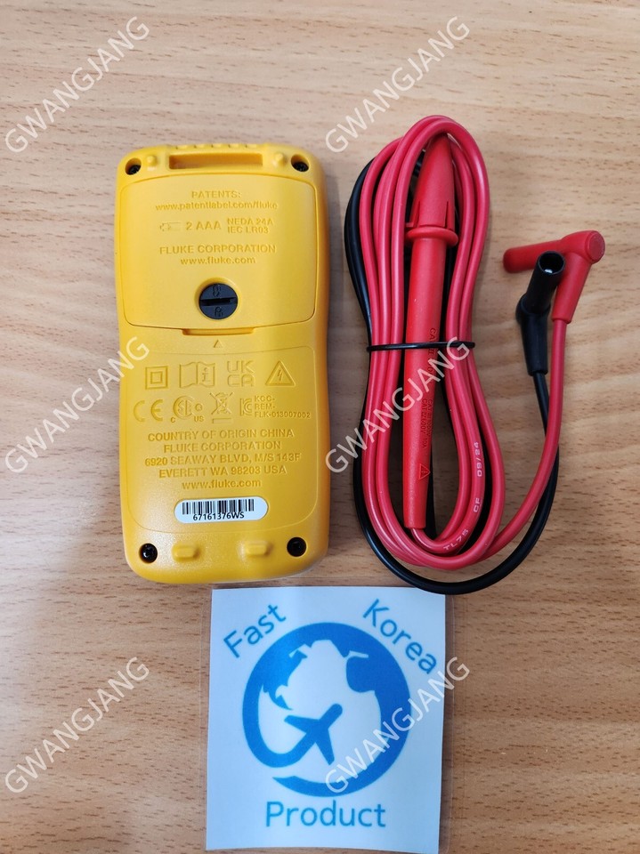 Fluke 101 Basic Digital Multimeter Pocket Portable Meter AC DC Volt ...