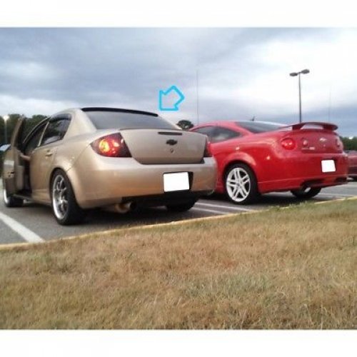 Chevy Cobalt With Black Wing