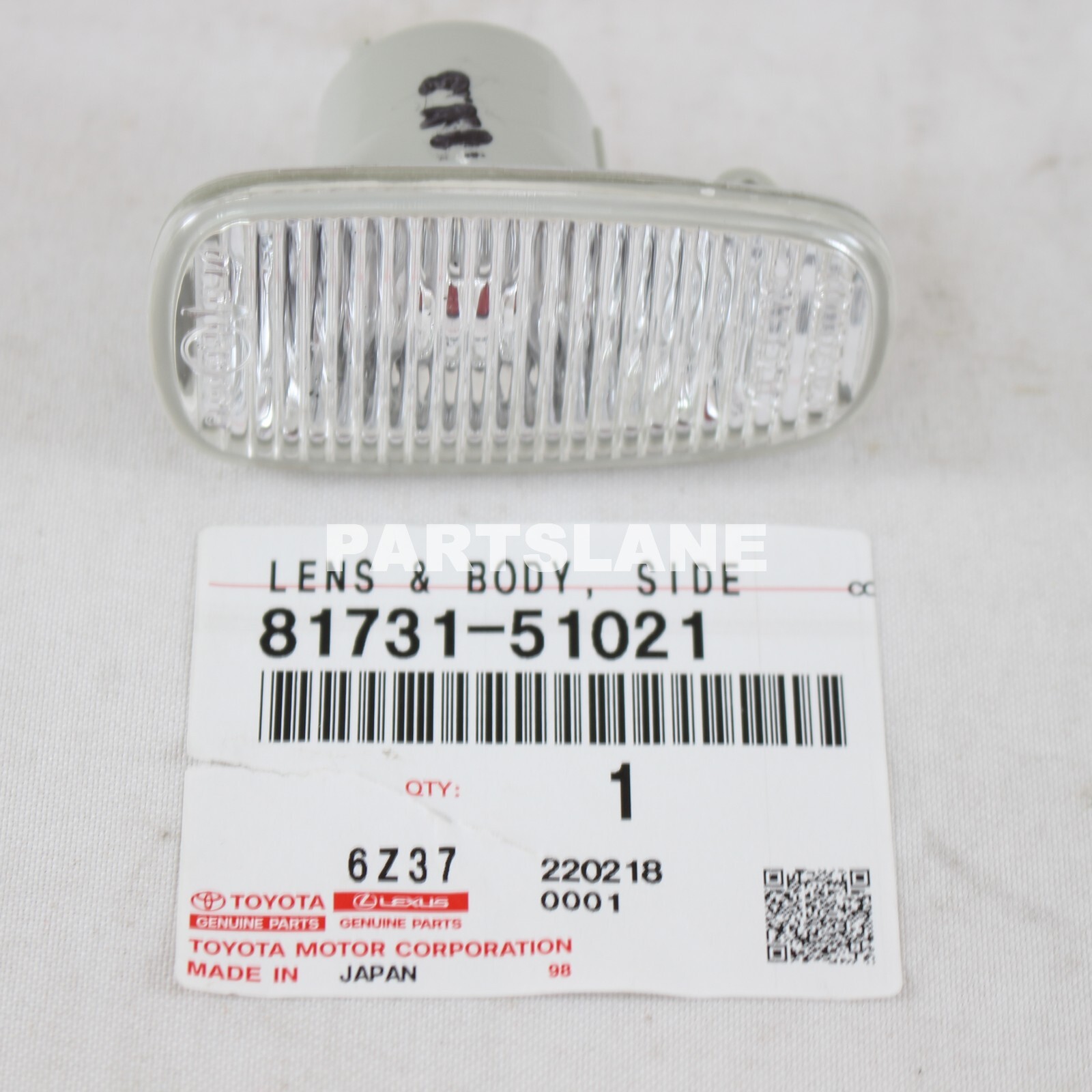 Toyota Scion xA xB OEM Genuine Side Turn Signal Lamp Lens RH/LH 81731 ...