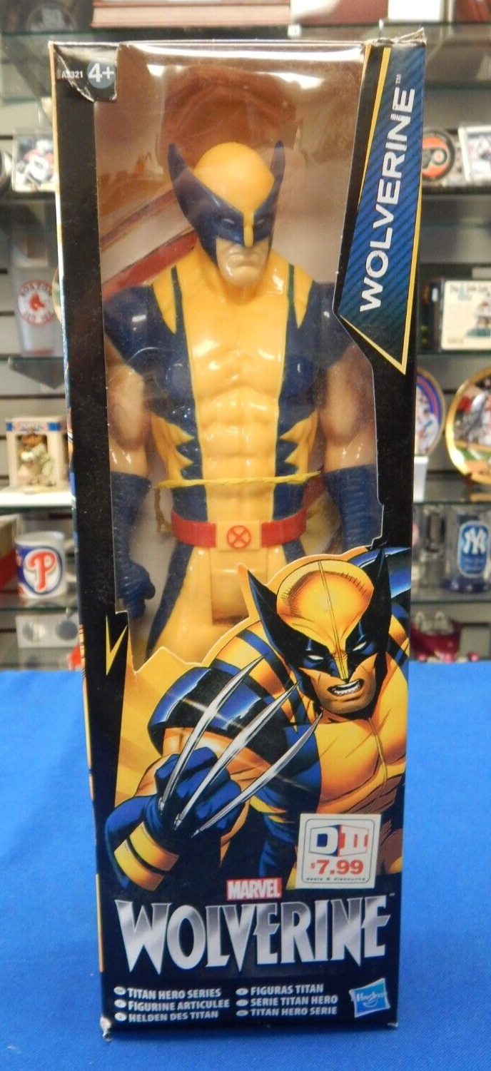 Wolverine 12 Inch Action Figure Hasbro Marvel X-Men Titan Hero Series ...
