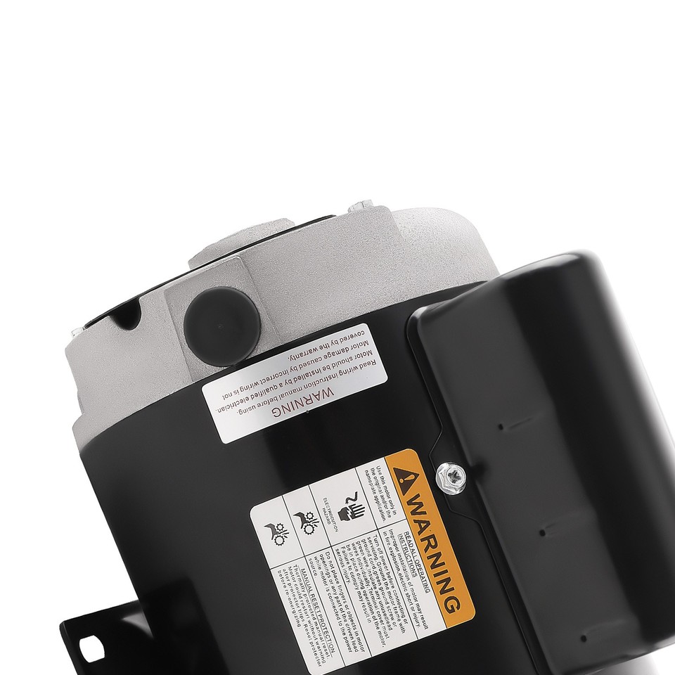 Air Compressor Motor 5HP SPL 3450 RPM 56 Frame 5/8" Shaft 230V ODP ...