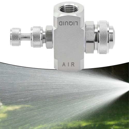Innovative Low Pressure Siphon Air Atomizing Nozzle 14BSPT Misting ...