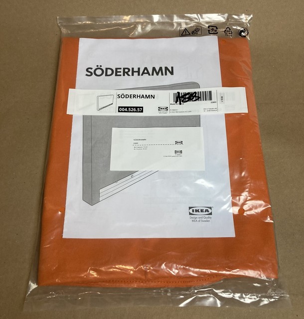 Ikea Soderhamn Cover For Armrest Samsta Orange 004.526.57 for sale ...