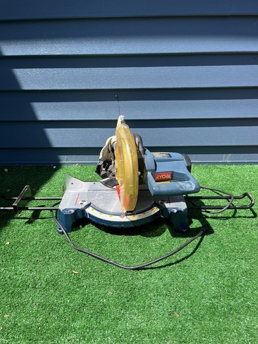 RYOBI TS1350 240V Compound Mitre Saw 10” 254mm Complete Tested Working ...