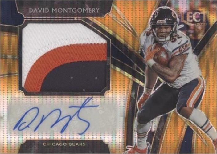 2019 Panini Select - Jumbo Rookie Signature Swatches David Montgomery # ...