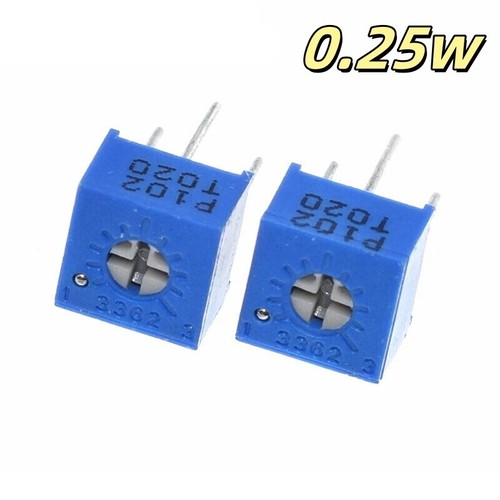 3362P Variable Resistor Potentiometer Trimmer Trim pots 100R ohm to 1M ...