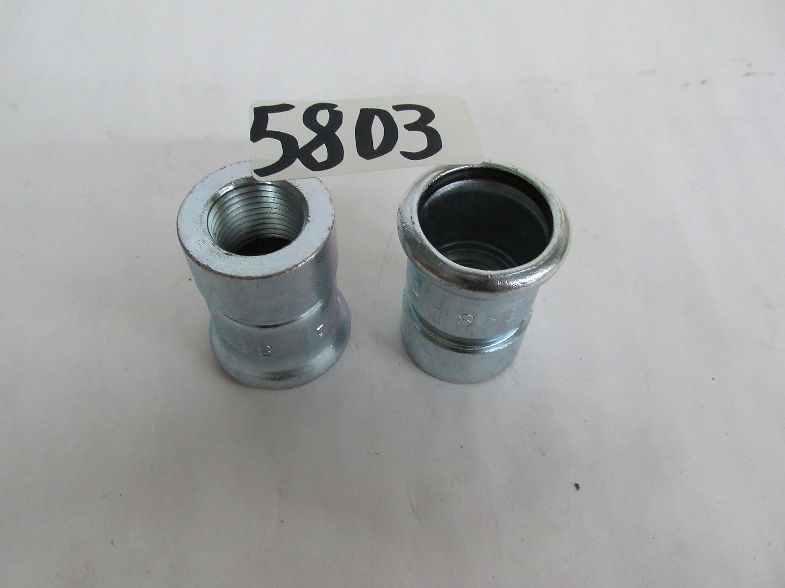 2 Victaulic Carbon Steel Press System Femal Threaded Adapter / Sch 5 ...