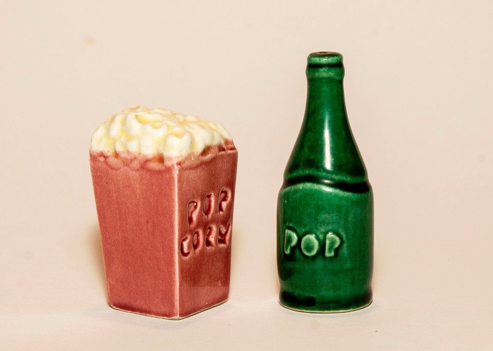 Popcorn & Pop Salt & Pepper Shakers | eBay