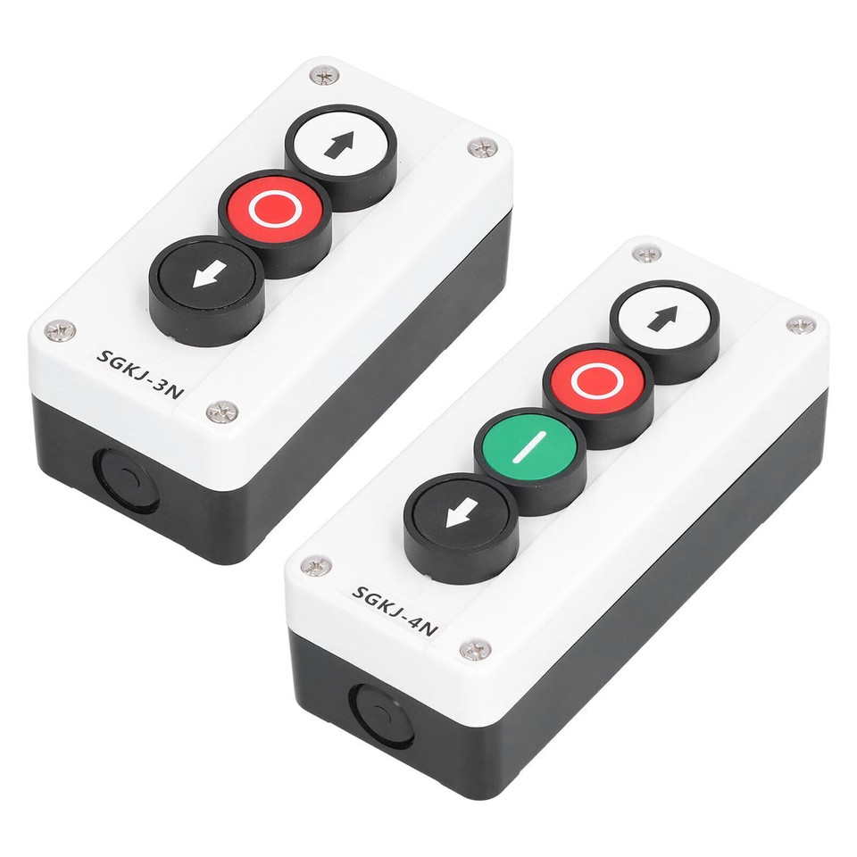 Momentary Switch Station Box Up and Down Stop Control Push Button for ...
