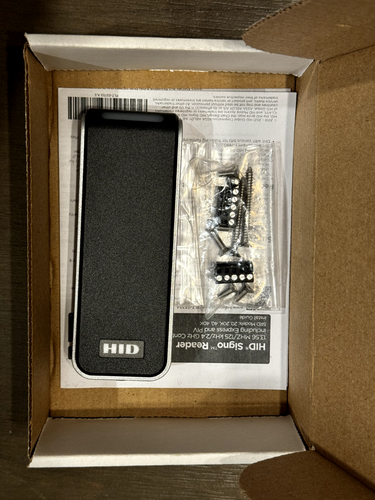 NEW HID Signo 20 20TKS-00-000000 125kHz & 13.56mHz, Black & Silver ...