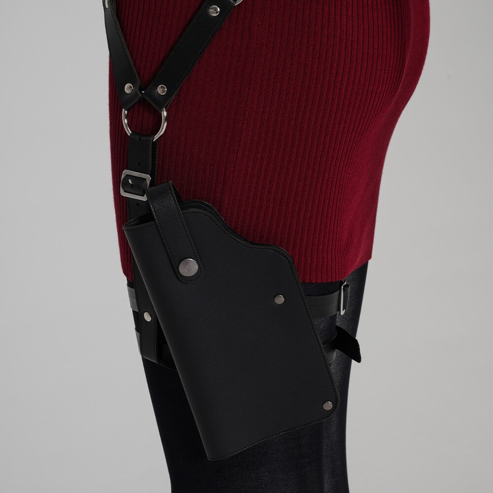 Resident Evil 4 Ada Wong Jumpsuit Cosplay Costume Armpit Holster Outfit ...