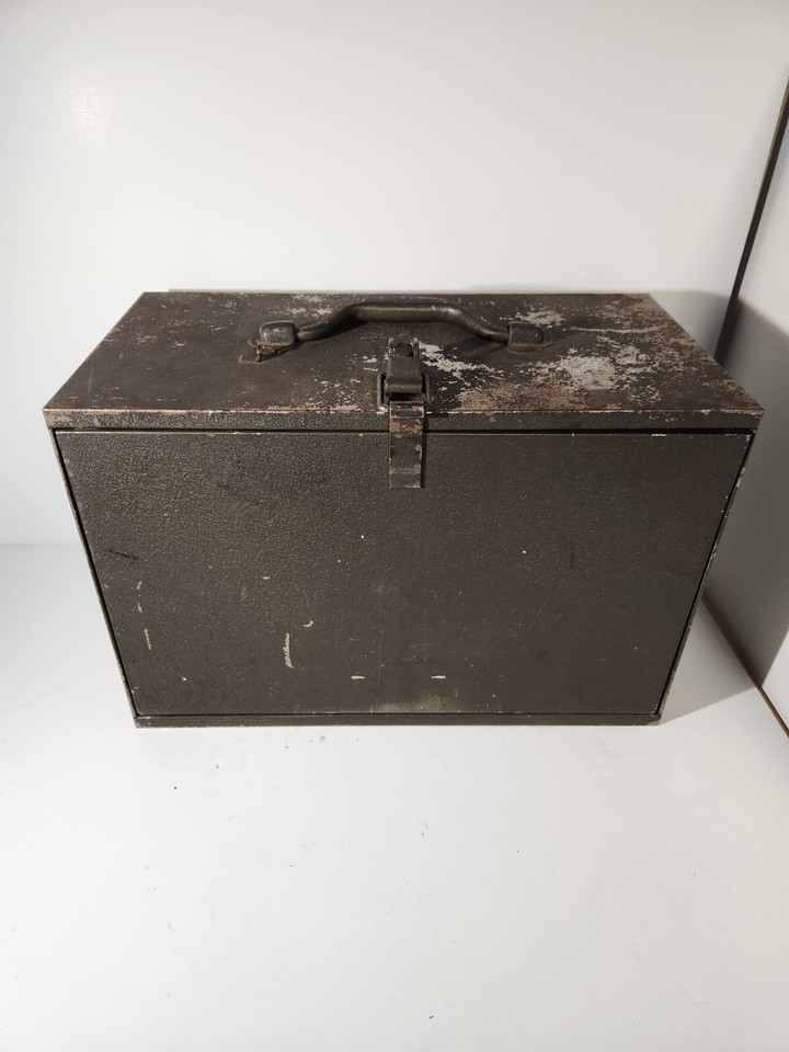 Antique WWII Era Military tool chest 5 drawer | eBay