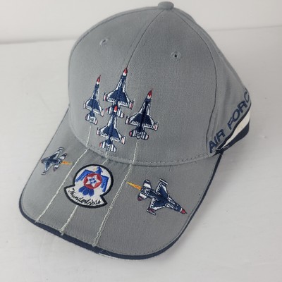 US Air Force Thunderbirds Hat Cap Strap Back Embroidered Jets ...