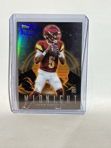 2024 Topps Midnight Jayden Daniels Summer Solstice /50 SP (RC) Wash ...