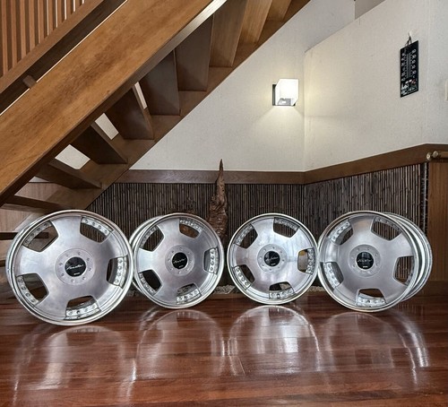 JDM WORK Euroline Dish Wheels PCD 114.3 5-lug and 4-lug multi-lug deep ...