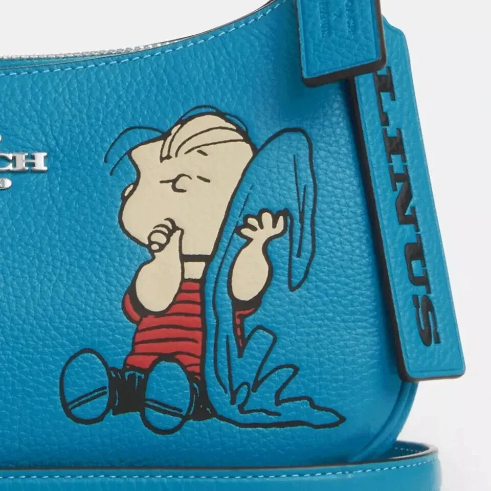 COACH x PEANUTS 2025 Teri Shoulder Bag Linus CBM31 NEW | eBay