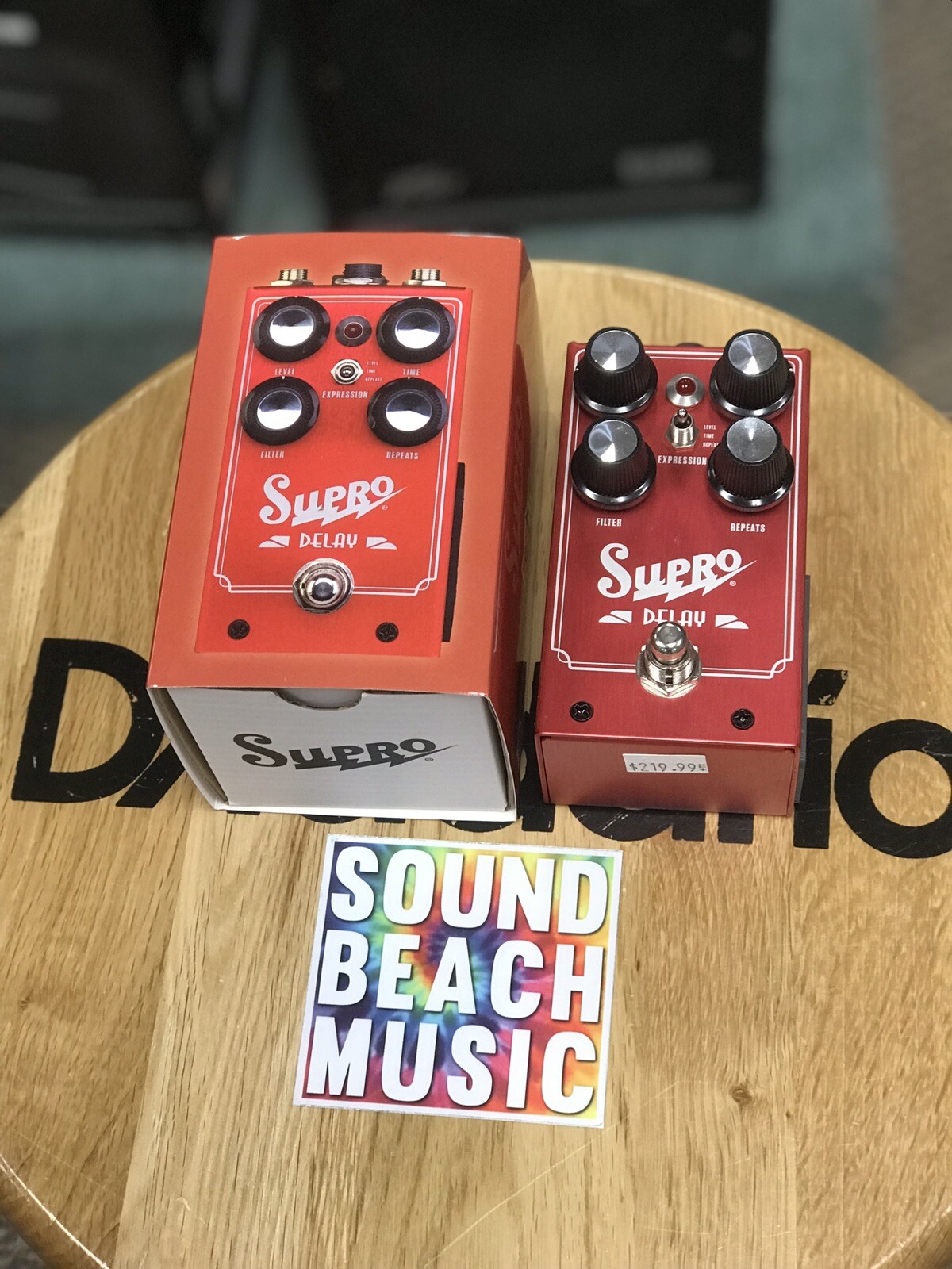 Supro Delay Pedal - Analog Delay Guitar Effects Pedal | eBay