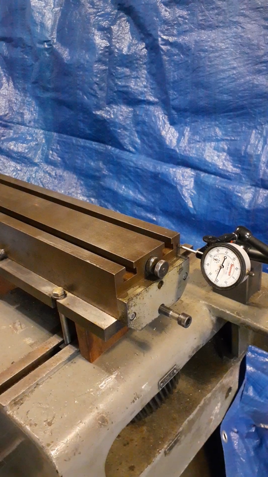 SCHRADER BELLOWS Milling- Drilling-Lathe Machine lathe Worktable Cross ...