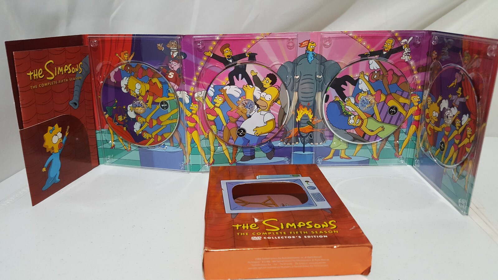 The Simpsons: The Complete 5th Season Collector's Edition DVD Box Set ...