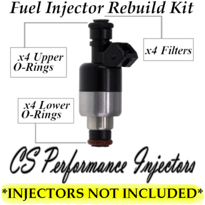Fuel Injectors Rebuild Repair Kit fits 17109450 for 99-02 Daewoo Lanos ...