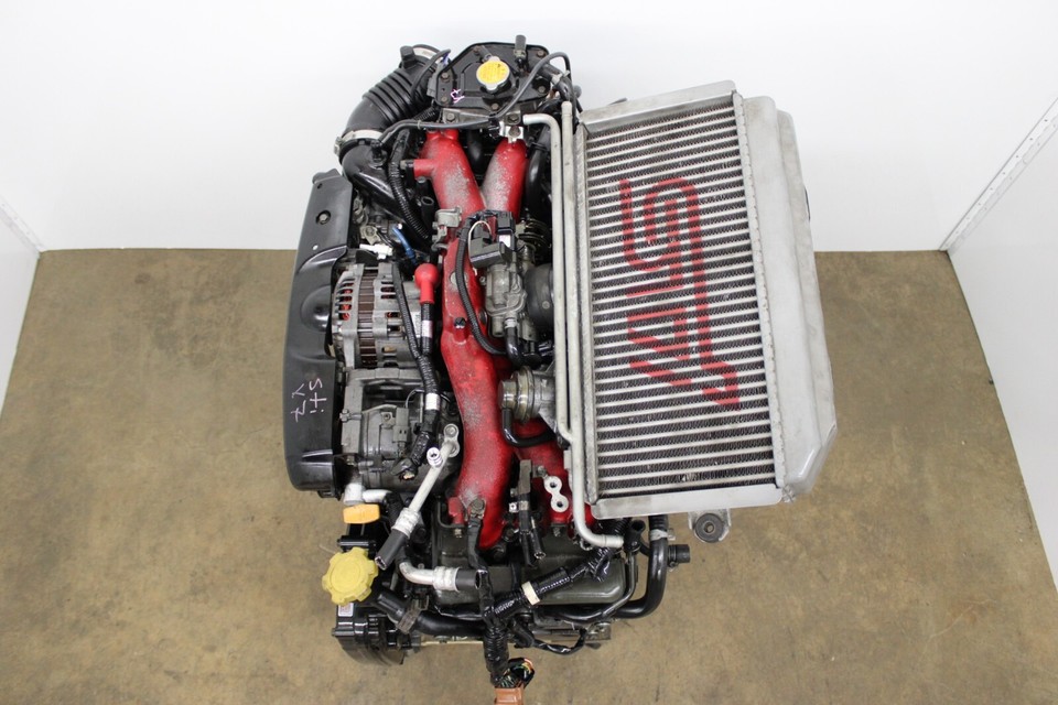 JDM 02-03 SUBARU IMPREZA WRX STI GDB V7 EJ207 2.0L DOHC AVCS TURBO ...
