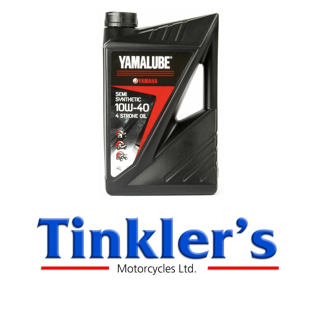Genuine Yamaha Yamalube 10w40 Semi Synthetic 4-Stroke Engine Oil | 4 ...