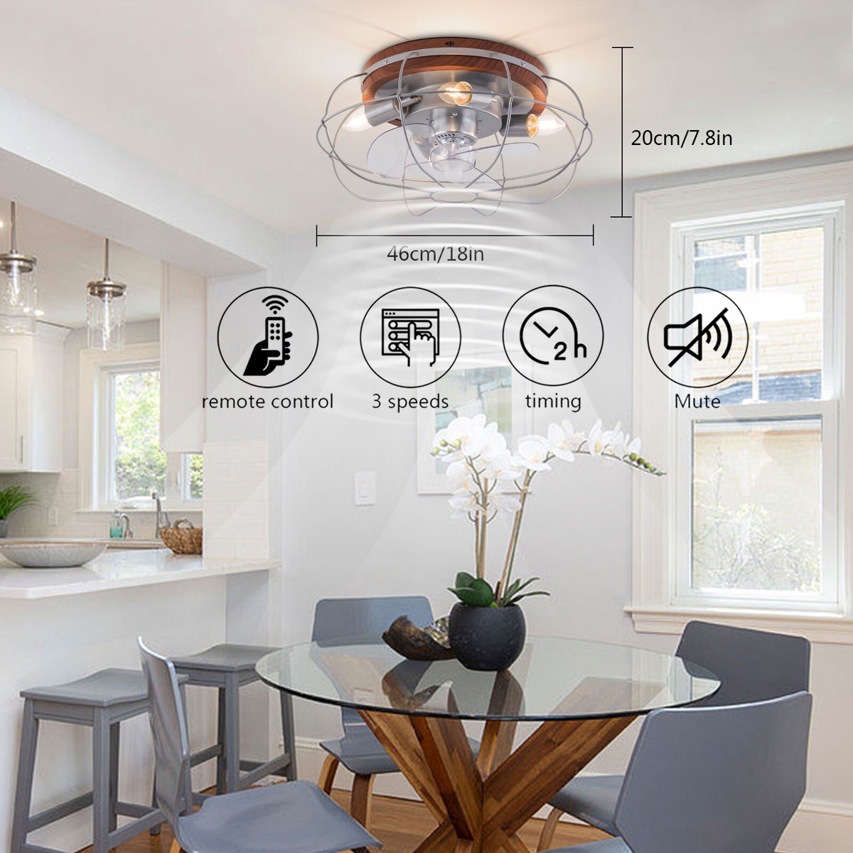 Ceiling Fan Timer Control | Shelly Lighting