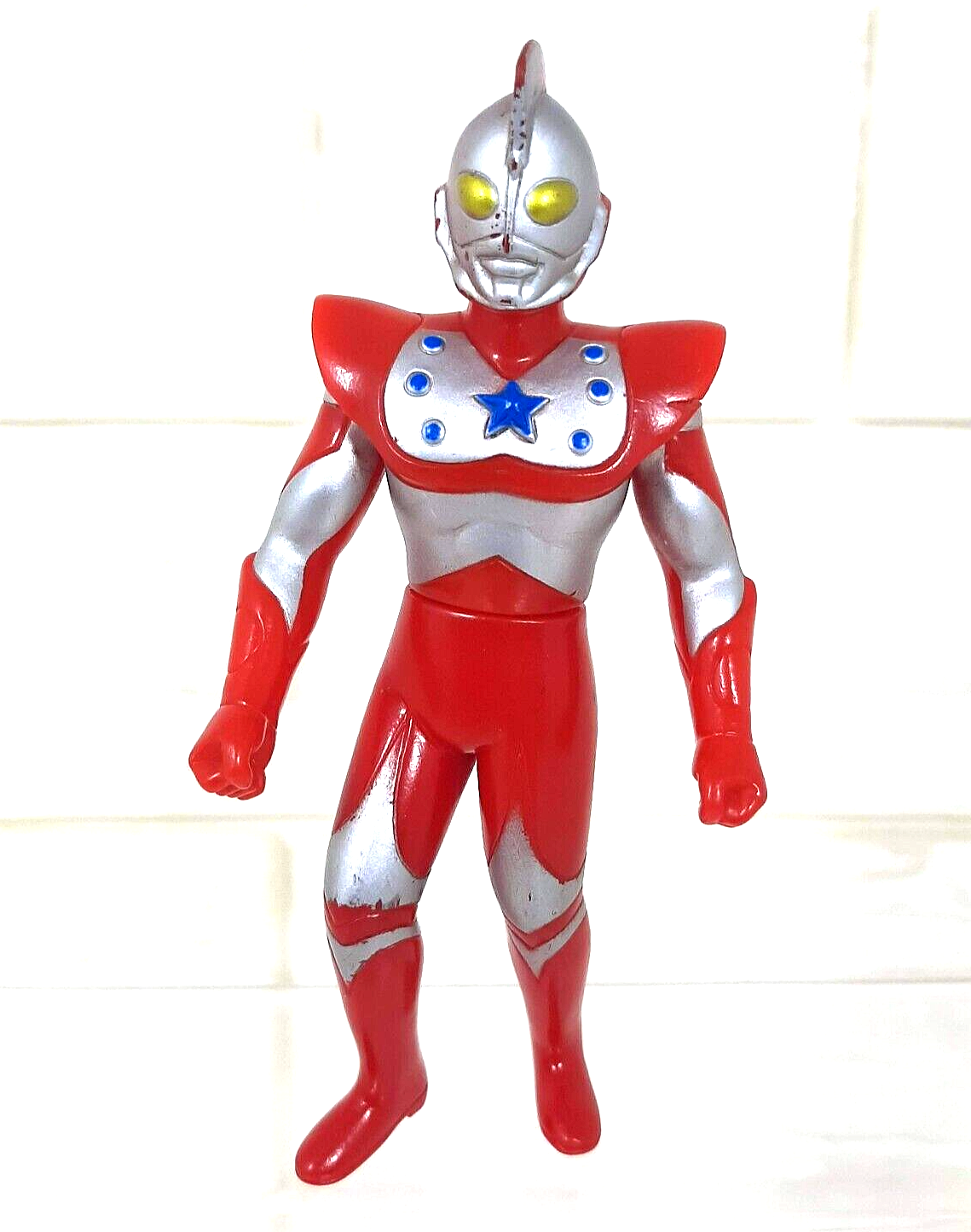 RARE VINTAGE ULTRAMAN SOFT VINYL FIGURE 4 - 5 INCHES BANDAI JAPAN LOT 1 ...