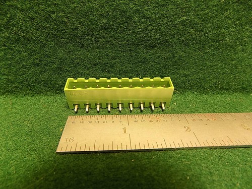 (1) Phoenix Contact MSTBA 2.5/9-ST-9G 5.08mm Connector Terminal Block 9 ...