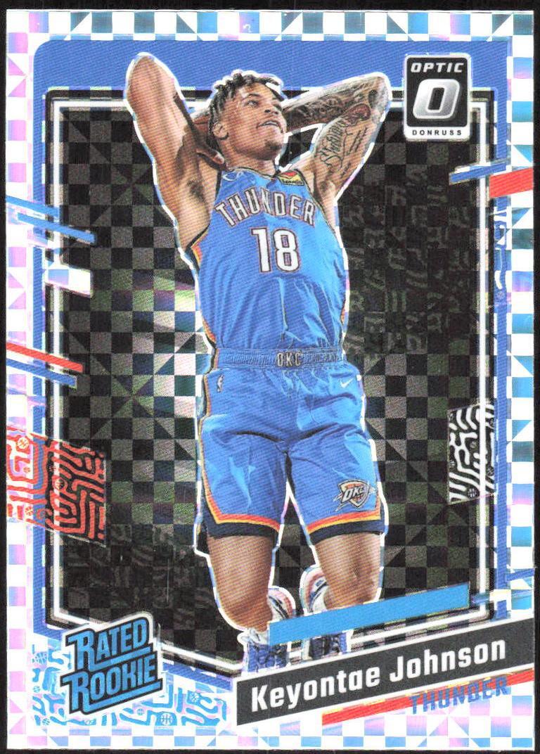 2023-24 Panini Donruss Optic - Rated Rookie Keyontae Johnson #237 ...