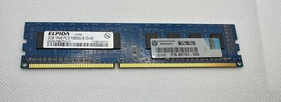 lot of 14 Elpida 2GB Memory Ram 1Rx8 PC3 -10600U-9-10-A0 EBJ20UF8BCF0 ...