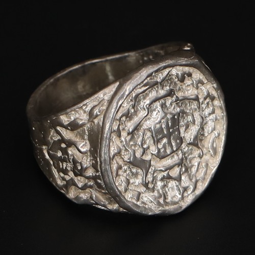 VTG Sterling Silver - Atocha Coin Men's Signet Ring Size 8.5 - 10g | eBay