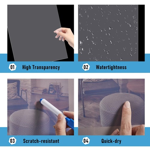 50 Sheets Inkjet Transparency Film 11 x 17 Inch Waterproof Transparency ...