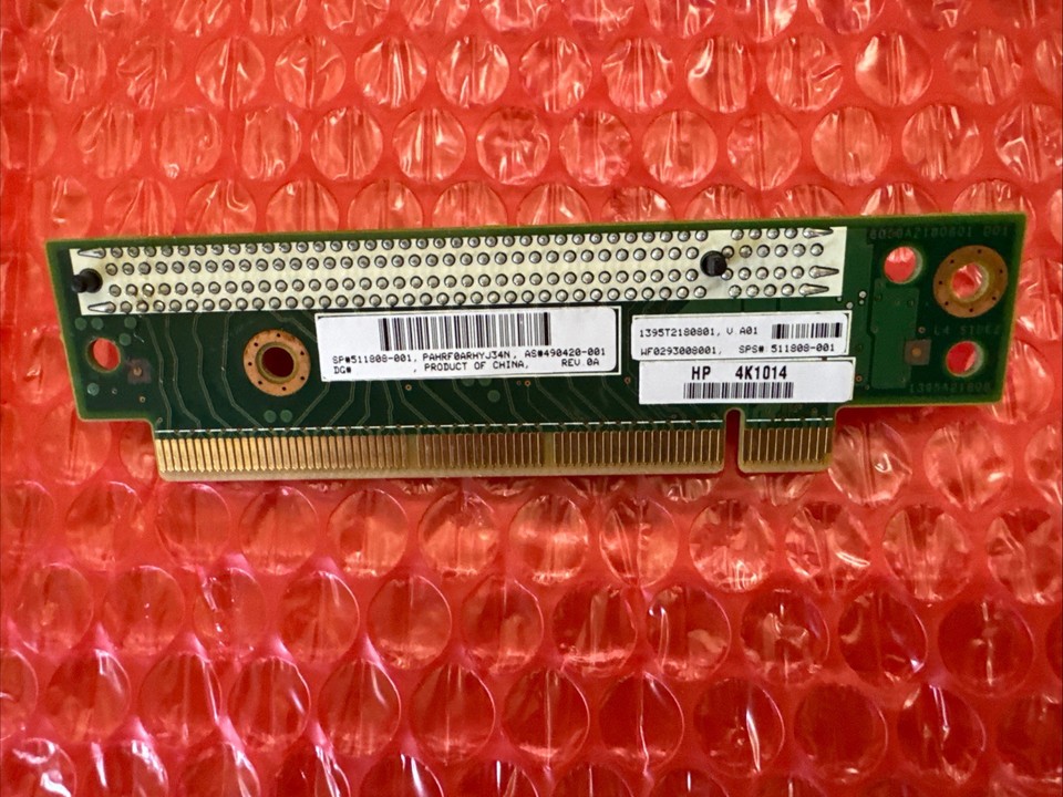 HP PCIe riser card with x16 connector 511808-001 | eBay