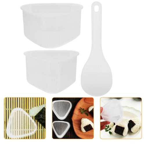 3pcs Japanese Triangle Rice Sushi Mold Sushi Press Rice Mold Maker | eBay