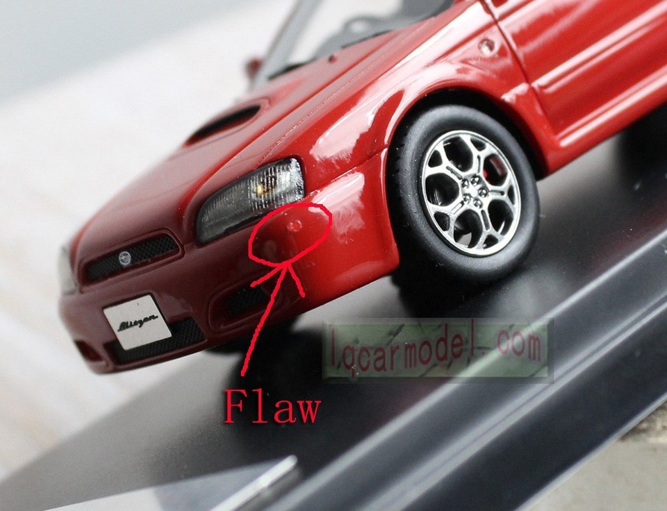 1/43 HI STORY SUBARU LEGACY B4 Blitzen 2003 Red Resin car model | eBay