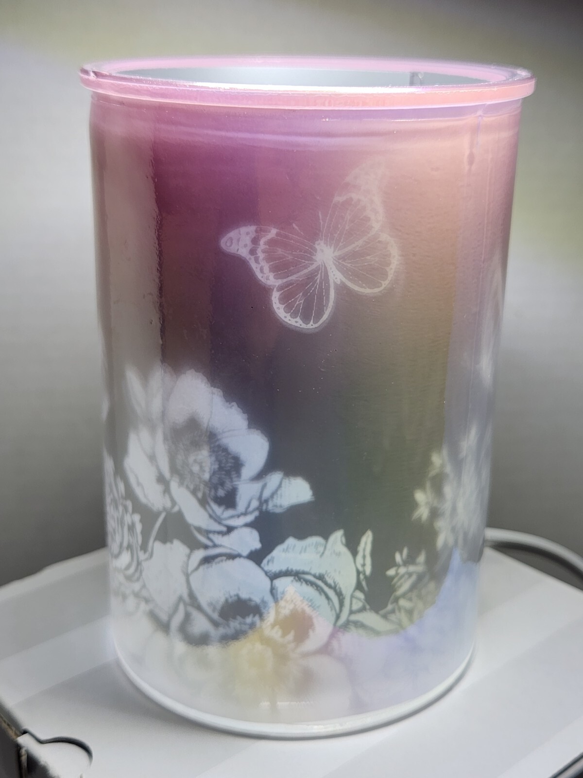 Scentsy Cast Pink With Spring Pack Wax Warmer with 3 Interchangeable ...