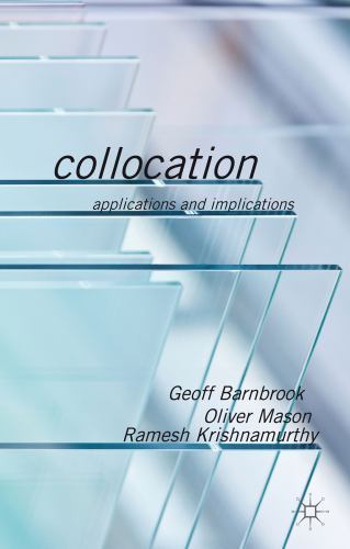 Collocation : Applications and Implications by Ramesh Krishnamurthy ...