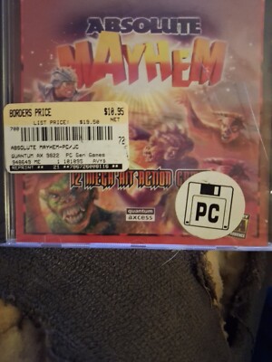 Absolute Mayhem (PC Dos, CD-Rom, Jewel Case, Quantum Axcess) BRAND NEW ...
