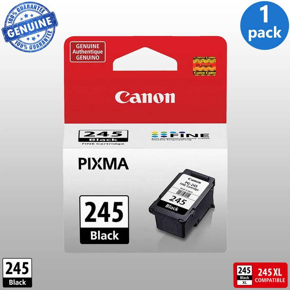 Canon PG 243 245 245XL XL Black Ink Cartridge TR4522 MG2522 TS3322 ...