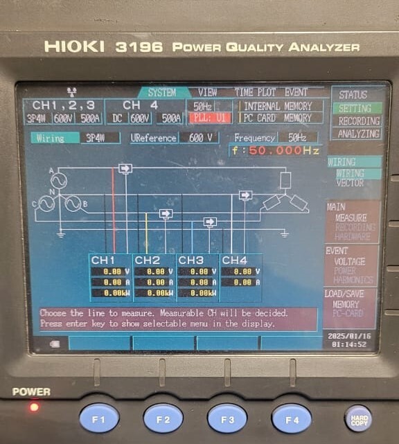HIOKI 3196 Three 3 Phase Power Quality Analyzer | eBay