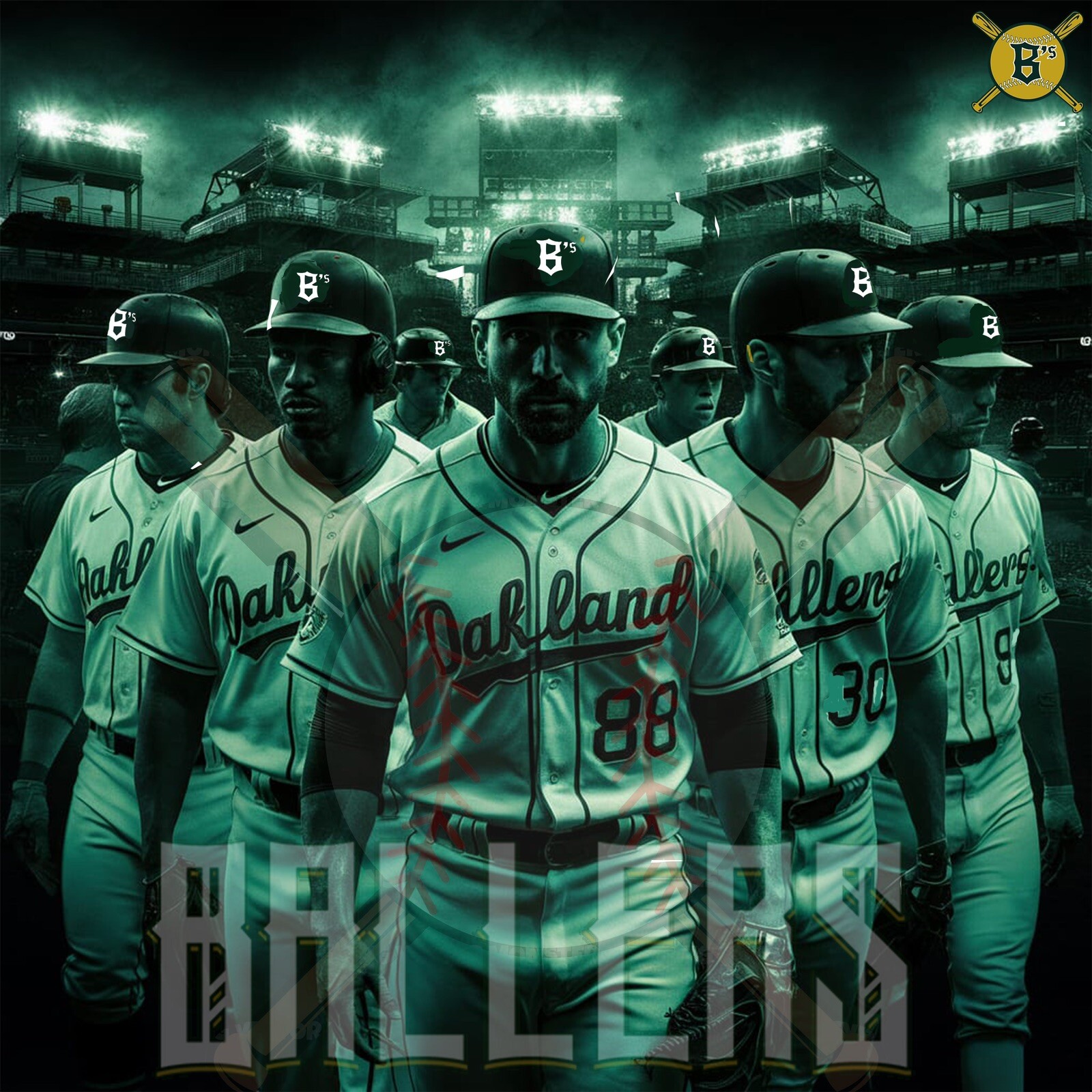 Oakland Ballers Squad Shirt | eBay