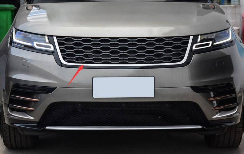 For Range Rover Velar 2018-22 Chrome Steel Front Bumper Mesh Grill ...