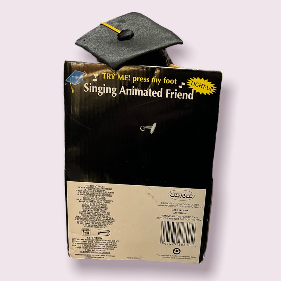 Dan Dee Monkey Sings "Schools OUT" Graduation - Sings and Lights | eBay