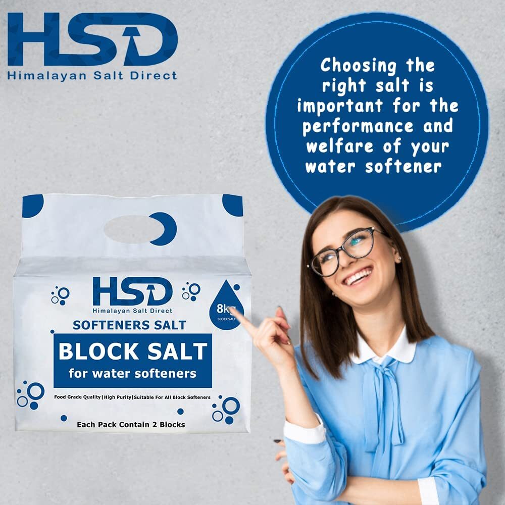 3 Pack 6 Block Salt Water Softener for Harveys 100% Pure Natural UK ...