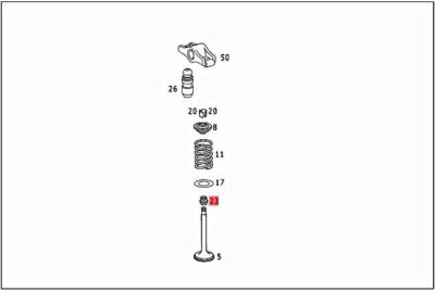 Genuine MERCEDES Ts sealing 0000535158 | eBay