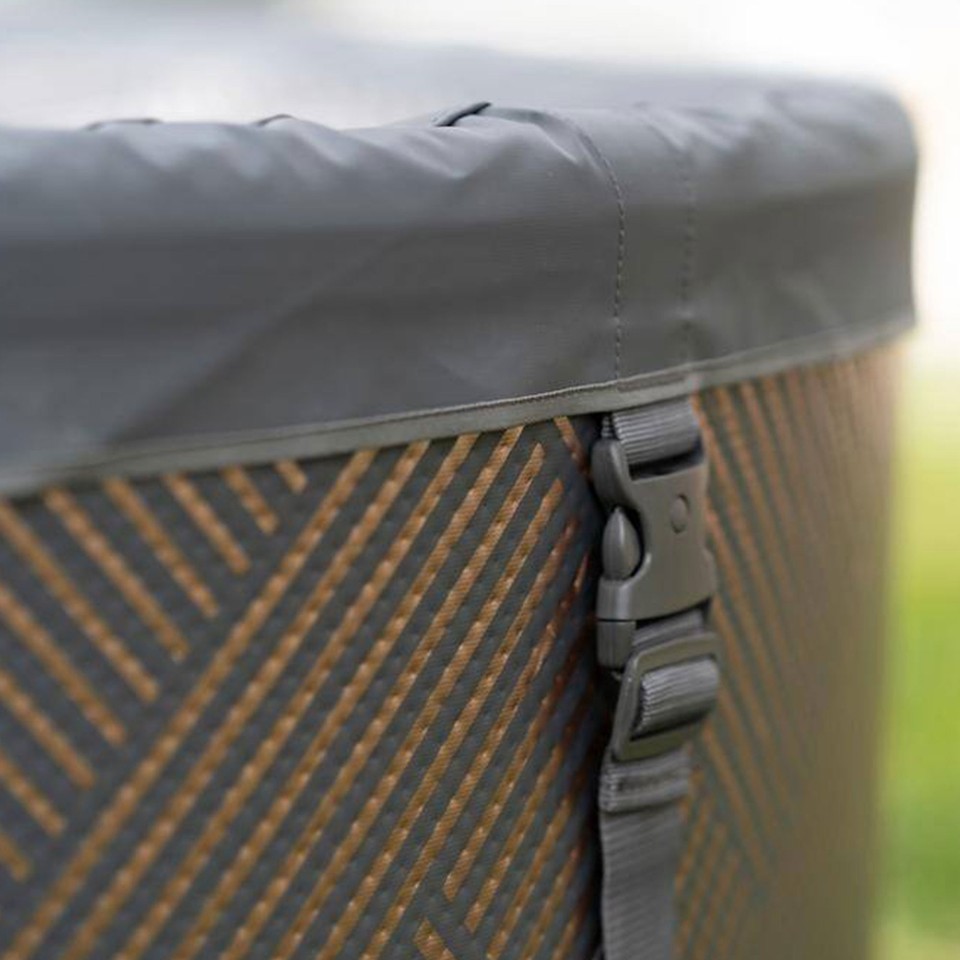 MSpa Mono 138 Jets 930L 6 Person Bubble Hot Tub Spa w/Control Box, Gold ...